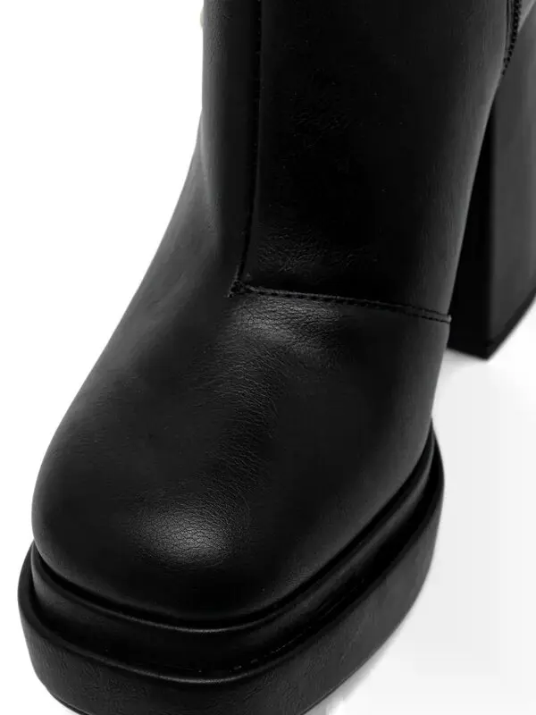 BUFFALO 110mm May Biker Boots With Chain Strap