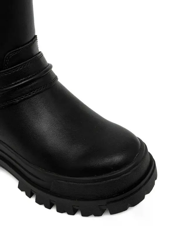 BUFFALO Aspha Buckle-strap Boots