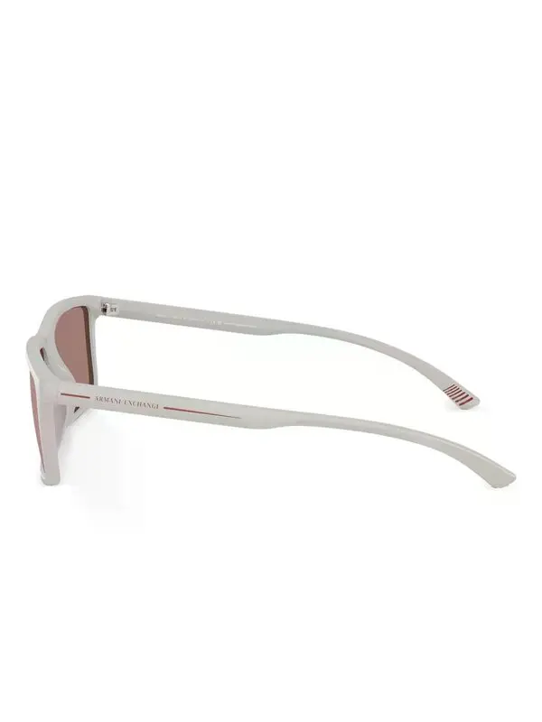 Armani Exchange Rectangular-frame Sunglasses