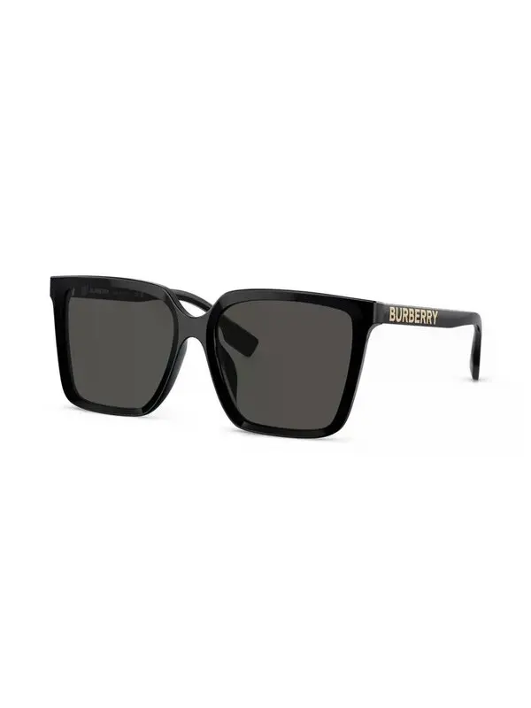 Burberry Logo-print Square Frame Sunglasses