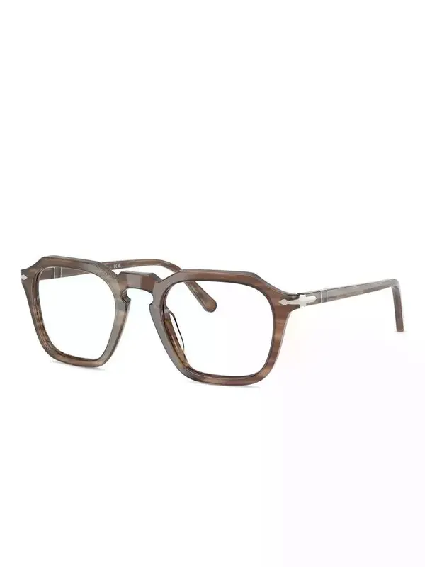 Persol Rectangle Frame Eyeglasses