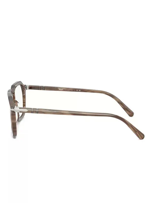Persol Rectangle Frame Eyeglasses