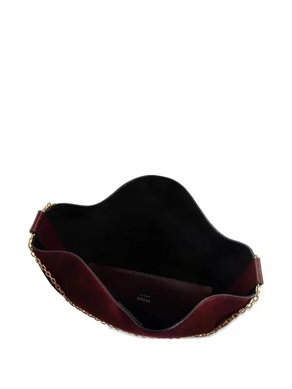 NEOUS Leather Chain Tote Bag
