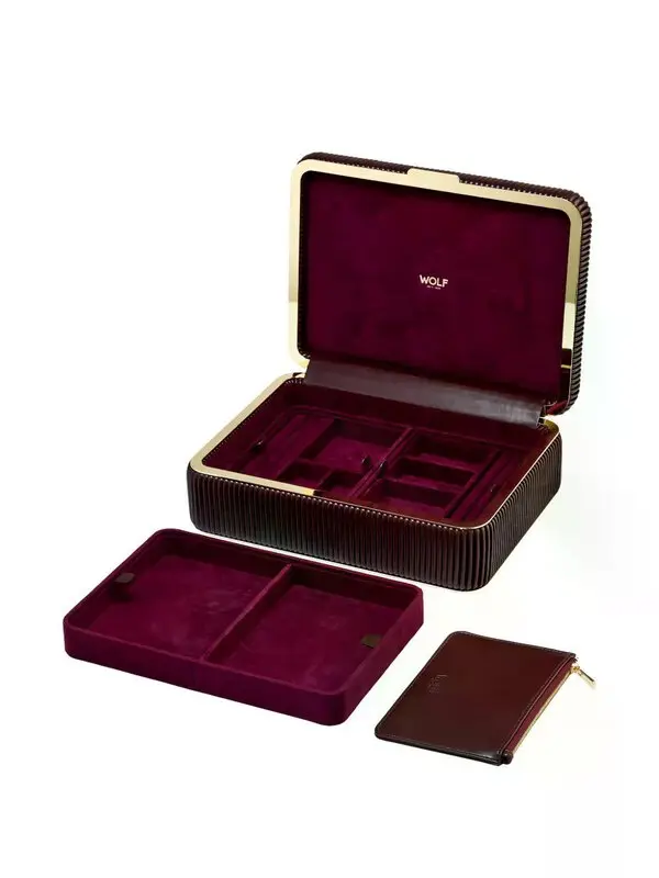 Wolf Medium Bella Jewellery Box