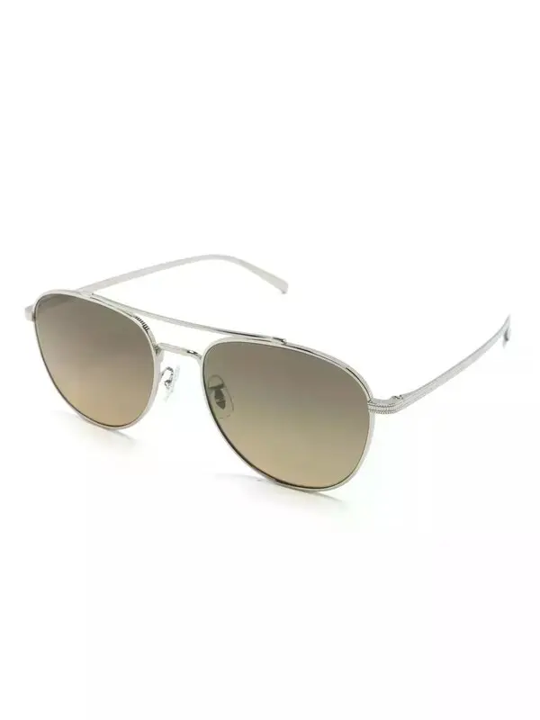 Oliver Spencer Rivetti Pilot Frame Sunglasses