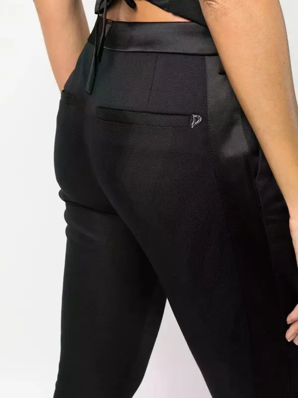 DONDUP Slit Detailed Slim-fit Trousers