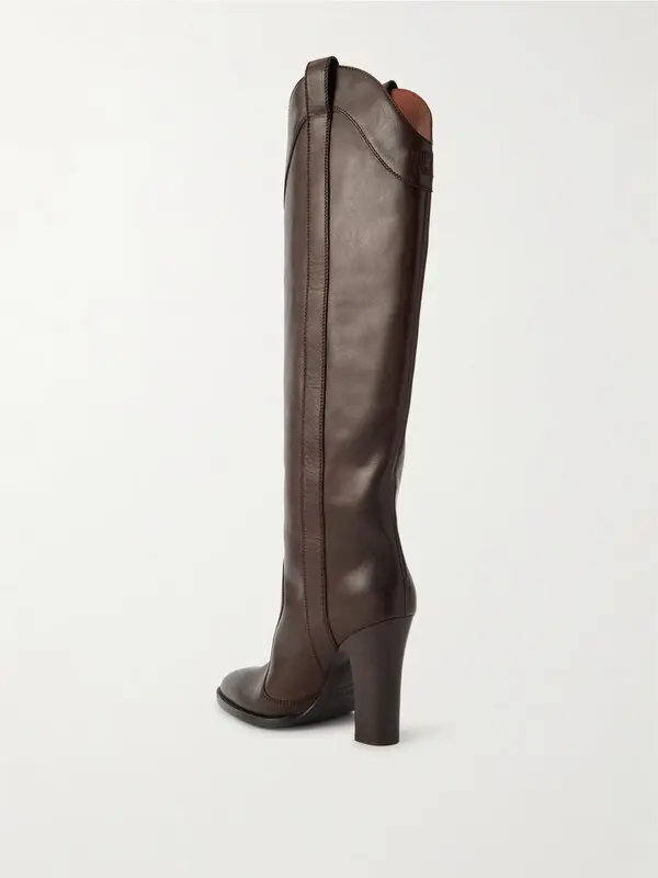 Paris Texas Lavinia Knee High Leather Boots