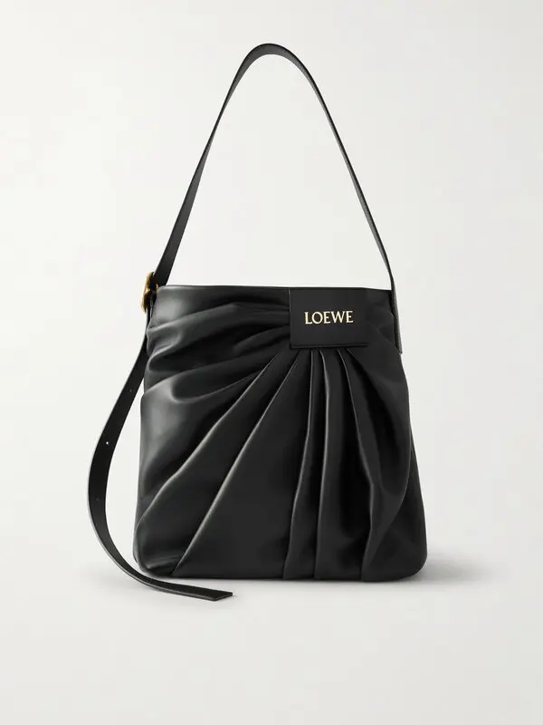 Loewe Featherlight Gathered Leather Tote