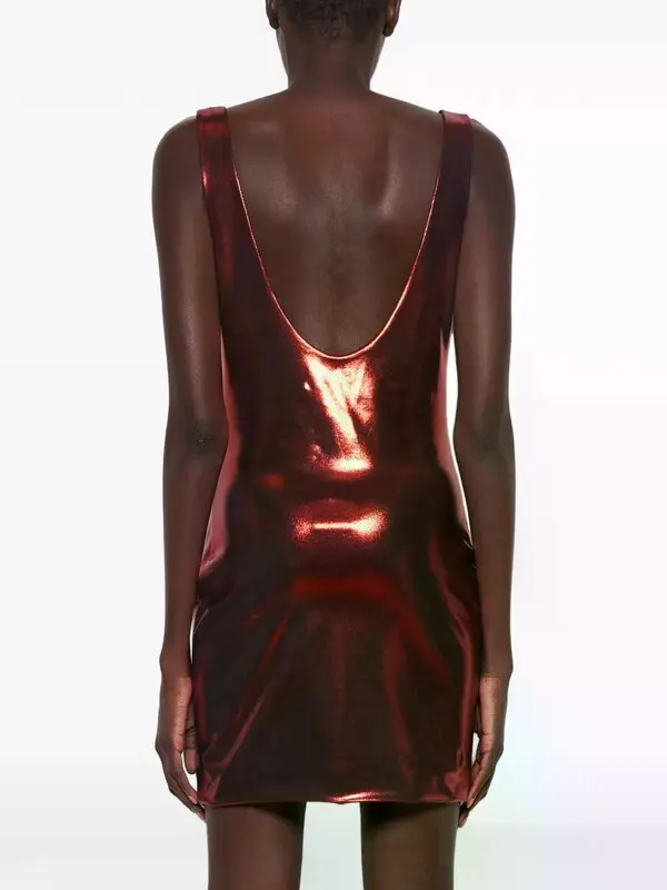 Alexandre Vauthier Scoop Neck Mini Dress