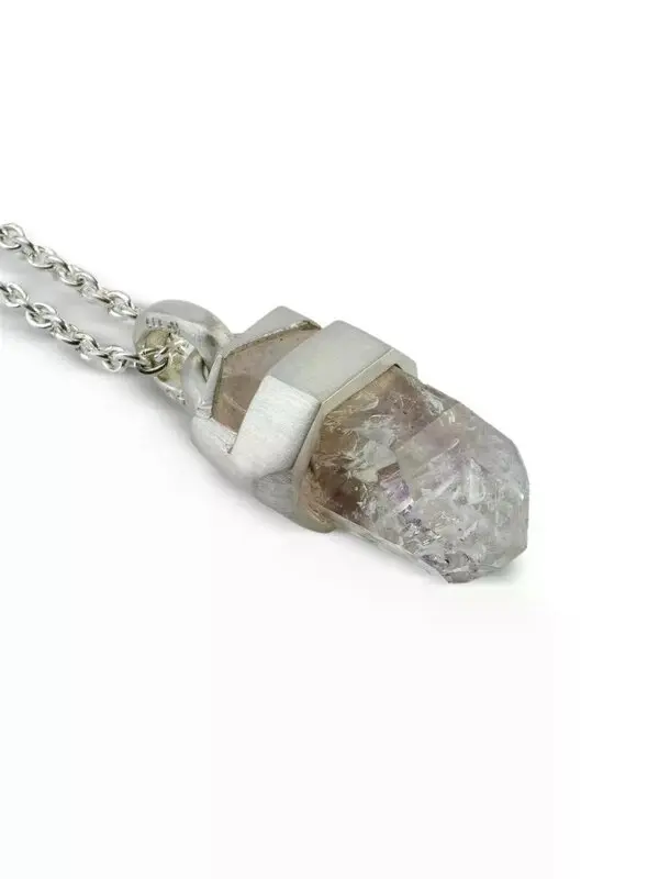 PARTS OF FOUR Sterling Amethyst Pendant Necklace - Silver