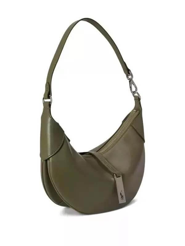 Polo Ralph Lauren Leather Shoulder Bag - Green
