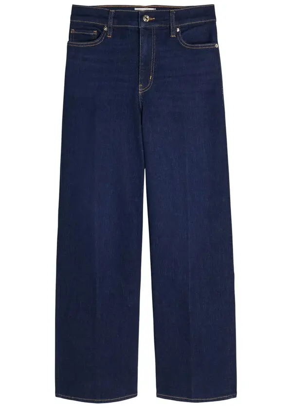 FRAME Le Slim Palazzo Wide-leg Jeans - Denim
