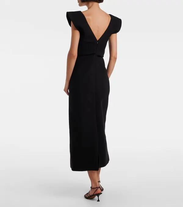 Proenza Schouler Mariam Scuba Midi Dress