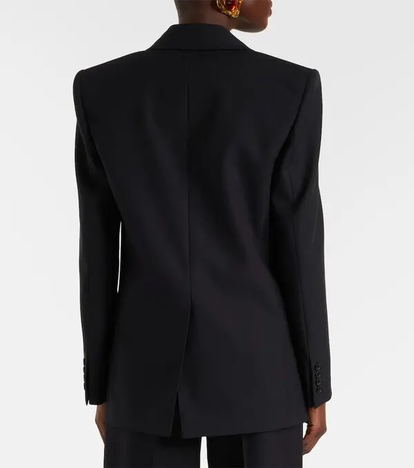 Saint Laurent Double-breasted Wool Blazer