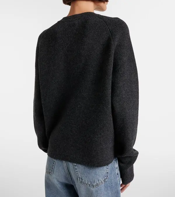 TOTEME Wool-blend Cardigan - Grey