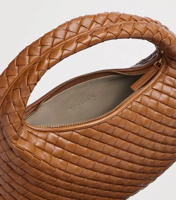 Bottega Veneta Small Veneta Shoulder Bag - Brown