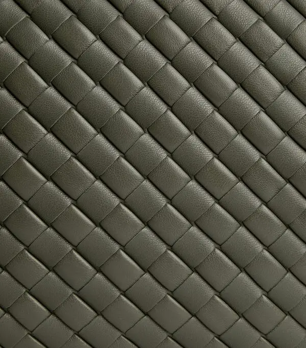 Bottega Veneta Intrecciato Leather Veneta Shoulder Bag - Green