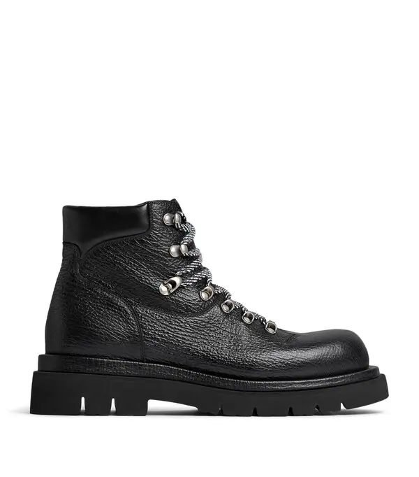 Bottega Veneta Leather Lace-up Boots
