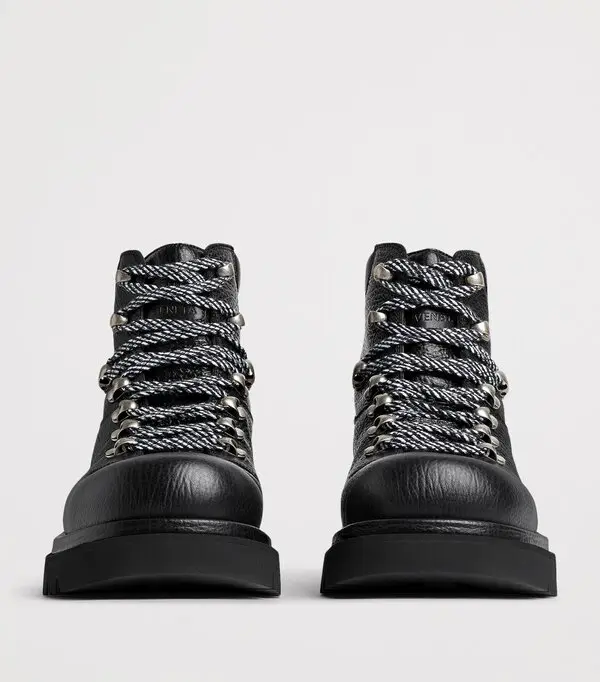 Bottega Veneta Leather Lace-up Boots