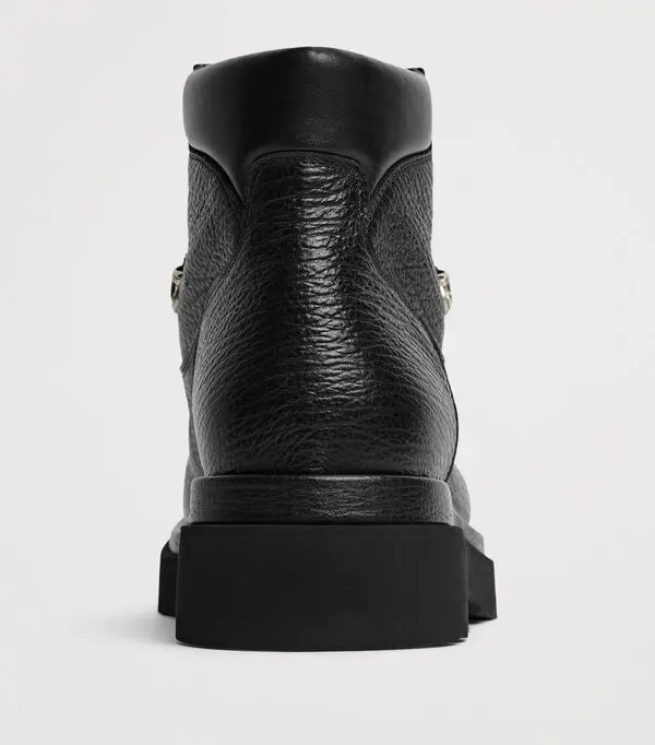 Bottega Veneta Leather Lace-up Boots