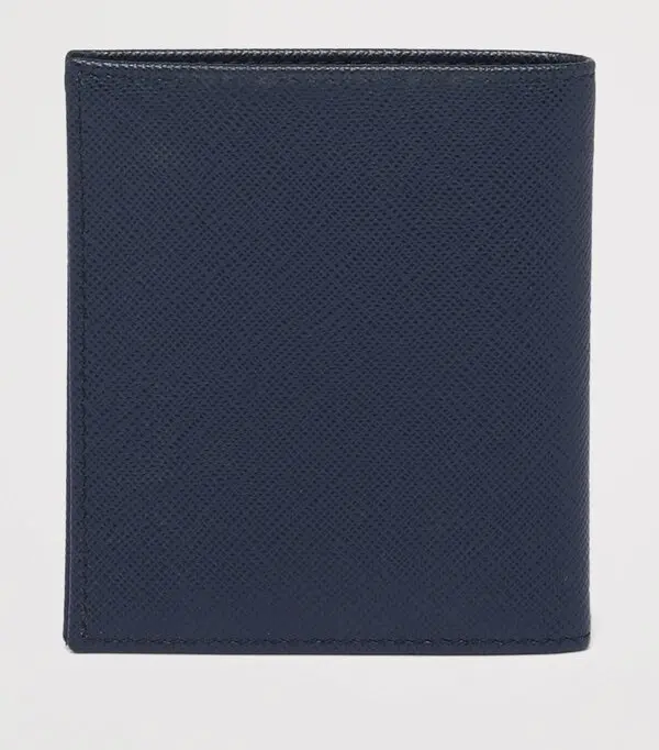 Prada Saffiano Leather Logo Wallet