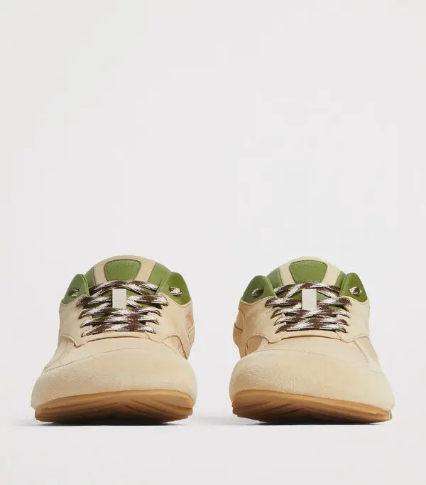 Bottega Veneta Orbit Flash Lace-up Sneakers - Neutral