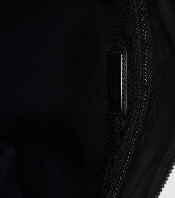 Prada Re-nylon And Leather-trim Explore Messenger Bag - Black