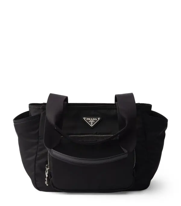 Prada Re-nylon Tote Bag - Black