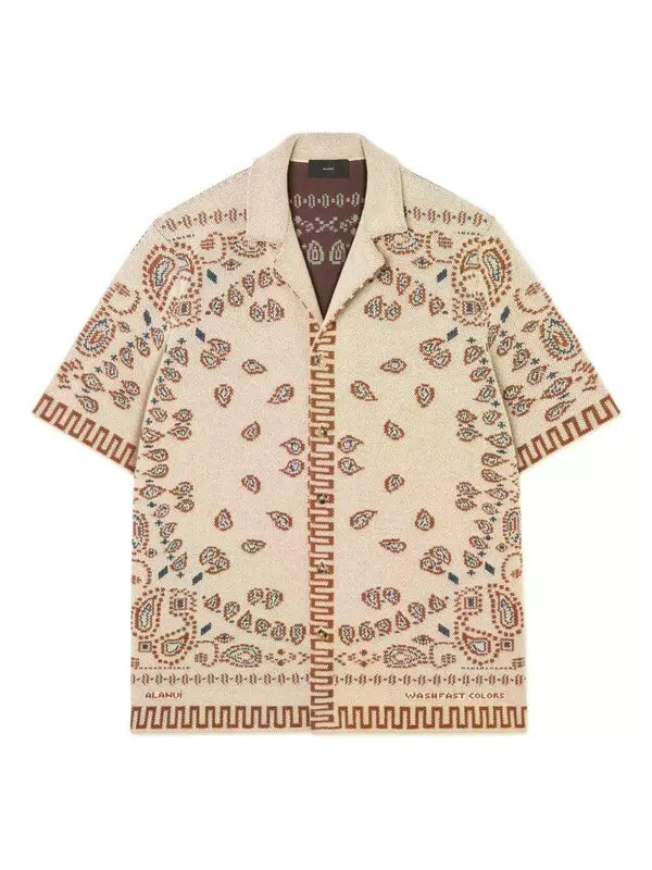 Alanui Bandana Shirt - Neutrals