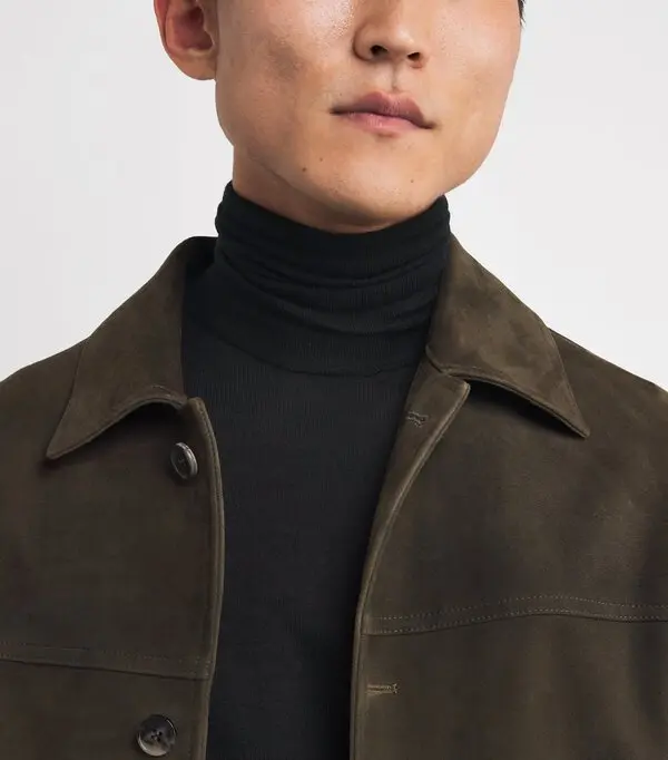 Isaia Wool-silk-cashmere Rollneck Sweater - Black