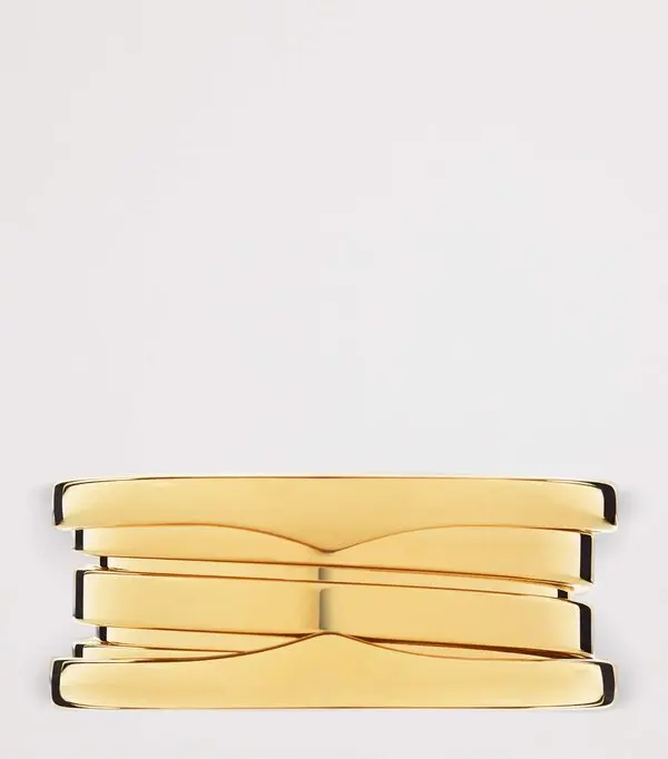 BVLGARI B.zero1 Three-band Ring In Yellow - Gold