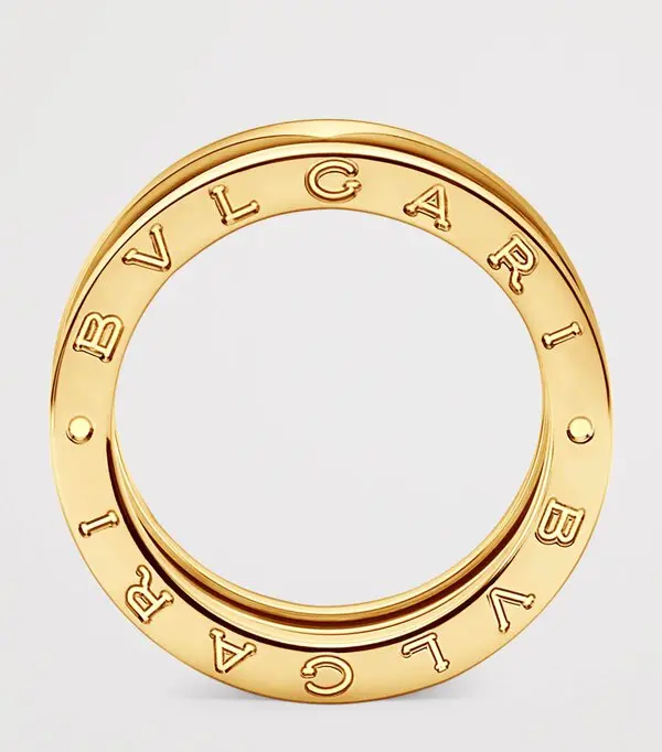 BVLGARI B.zero1 Three-band Ring In Yellow - Gold