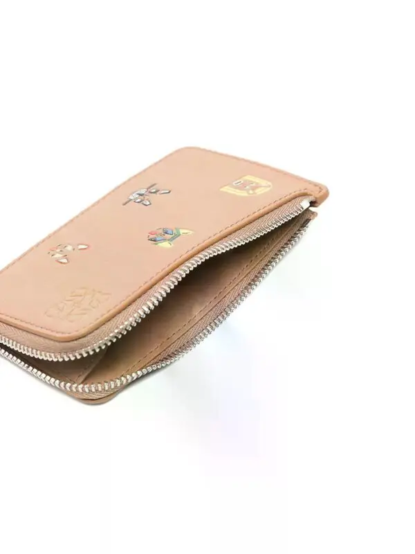 Loewe Zipped Animals-print Wallet
