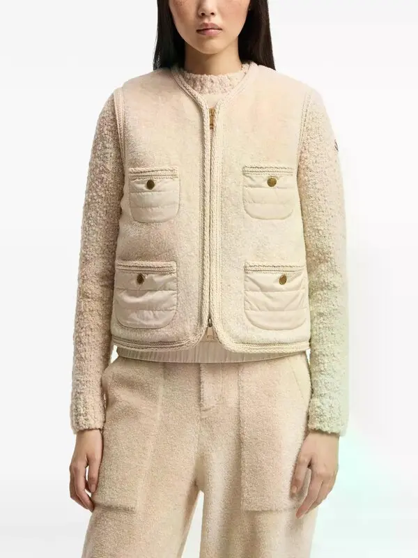 Moncler Mimosas Gilet - Neutrals
