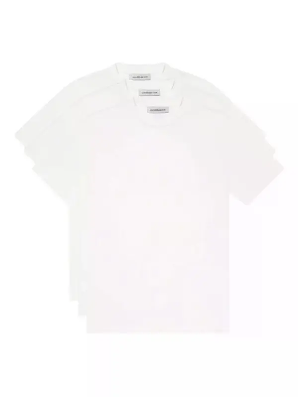 Manière De Voir Slim-fit T-shirt Set - White