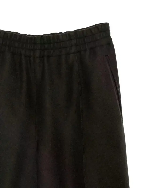 AMI Paris Elasticated Waist Wool Trousers