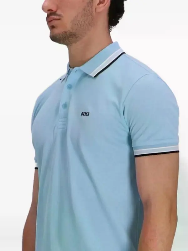 BOSS Logo-embroidered Polo Shirt