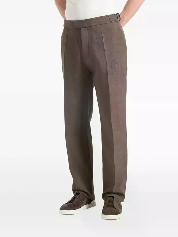 Manière De Voir Joseph Hatched Tailored Trousers