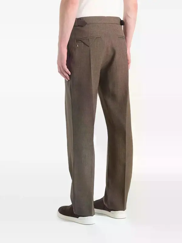 Manière De Voir Joseph Hatched Tailored Trousers