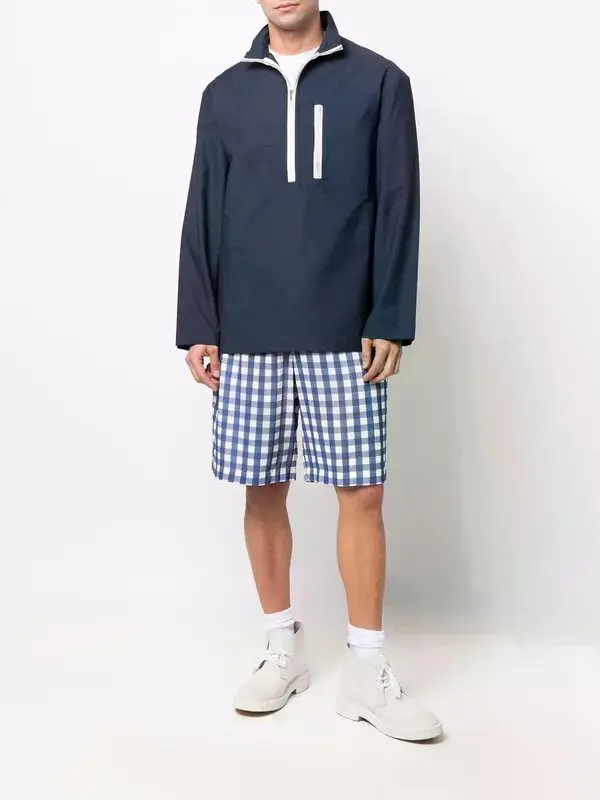 Jacquemus Gingham Check Bermuda Shorts