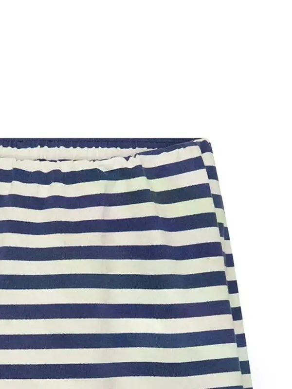 Posse Haisley Striped Mini Skirt - Blue
