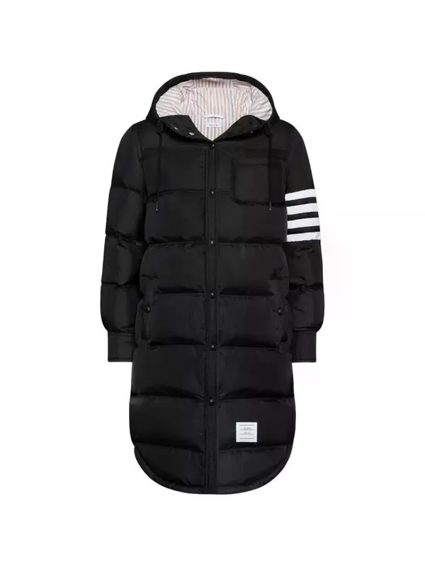 Thom Browne Ripstop Down Parka - Black