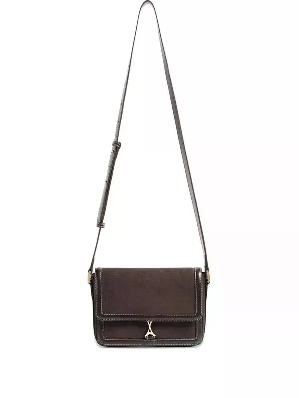 Manière De Voir Maniere De Voir Misha Textured Logo-eiffel Crossbody Bag