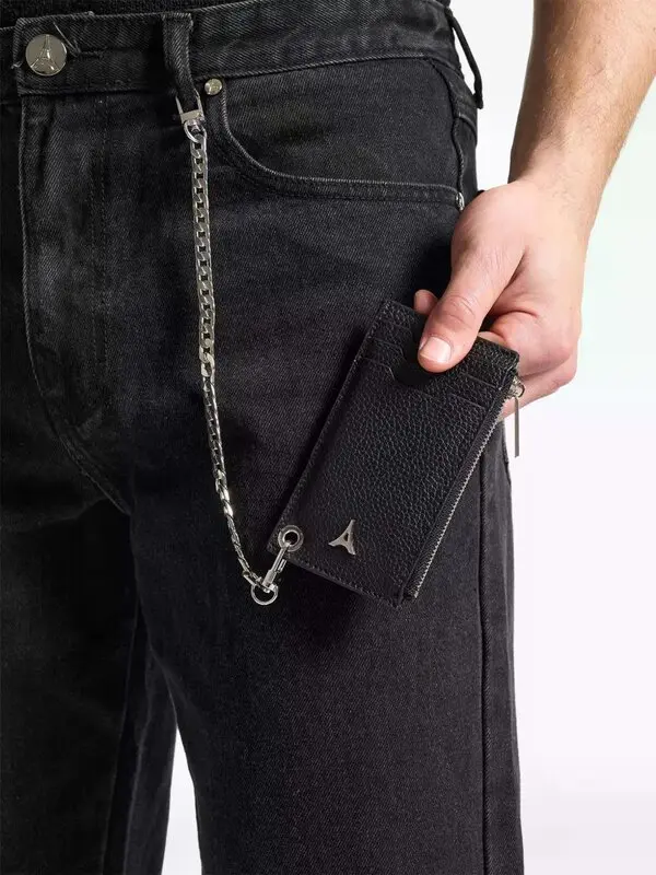 Manière De Voir Faux-leather Chain-detachable Cardholder