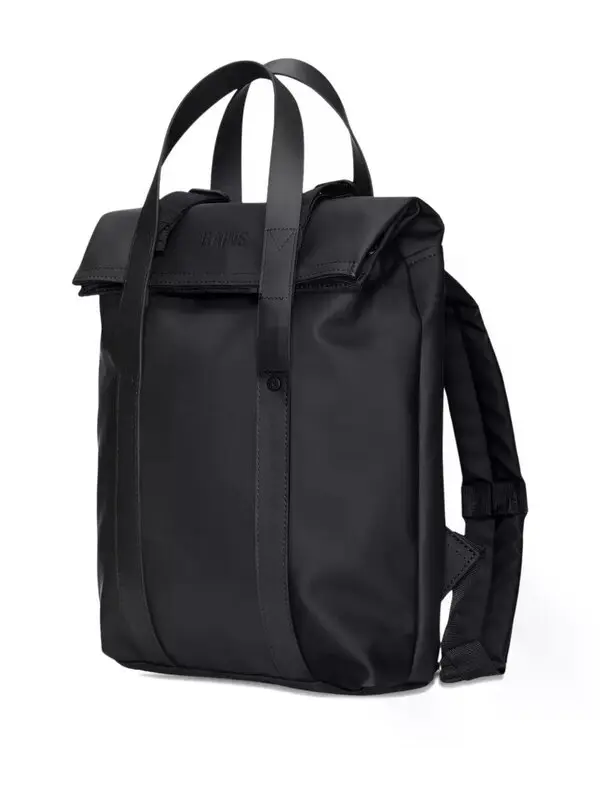 Rains Mini Tote Backpack - Black