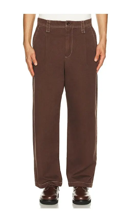BOUND Heavy Canvas Workwear Trouser In . Also