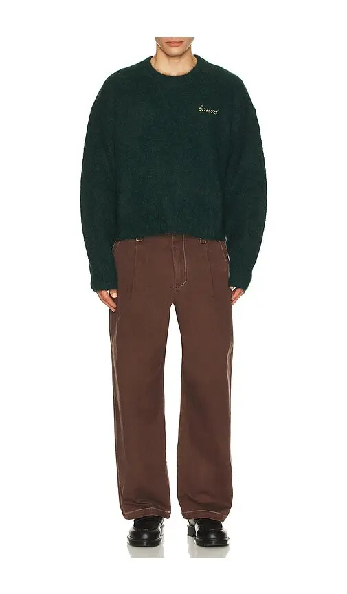 BOUND Heavy Canvas Workwear Trouser In . Also