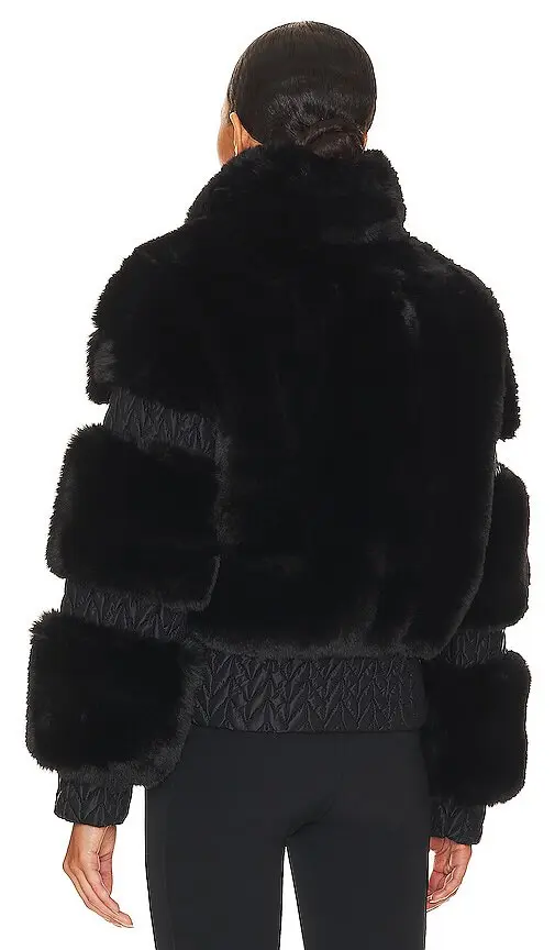 Goldbergh Faux Fur Trimmed Quilted Ski Jacket