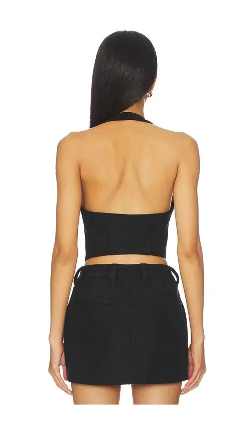 NAKEDVICE X Revolve The Staten Vest Top - Black