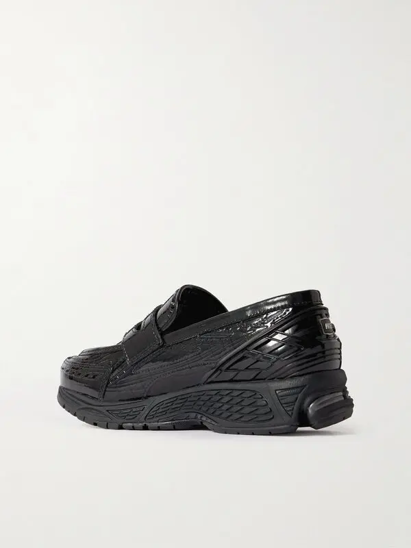 NEW BALANCE 1906l Leather And Rubber-trimmed Mesh Slip-on Sneakers